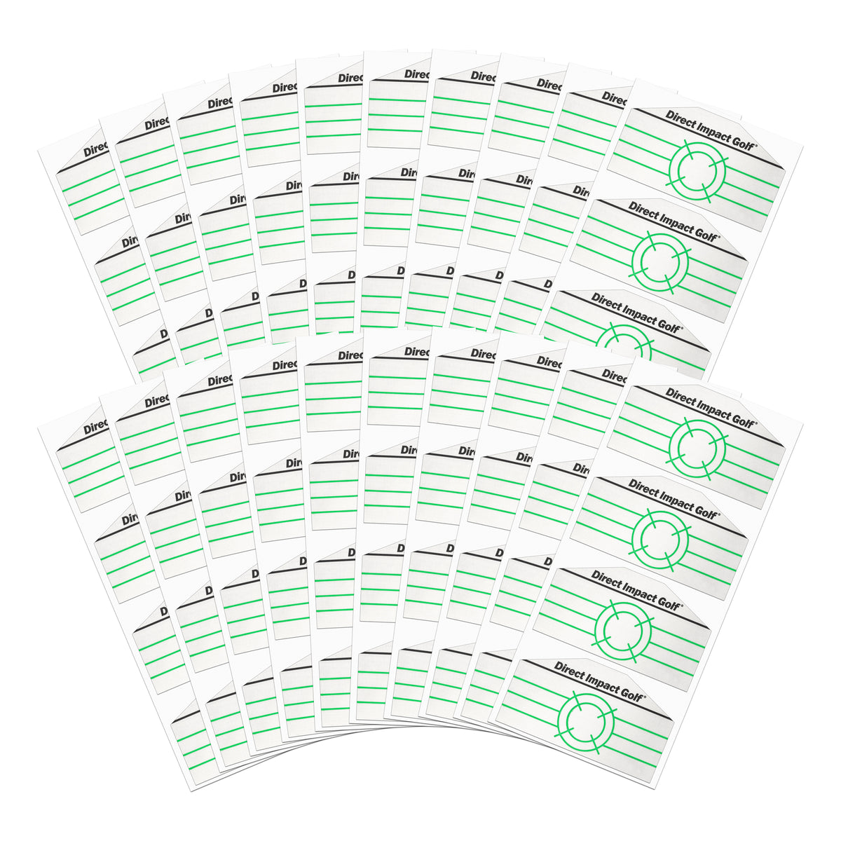 Direct Impact Golf Impact Tape - 200 Universal Iron Labels – Direct ...